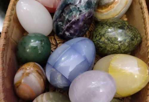Сувенирные Яйца из натурального камня