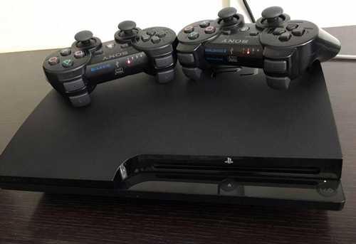 Sony PlayStation 3 Slim 500Gb HEN + 30 игр