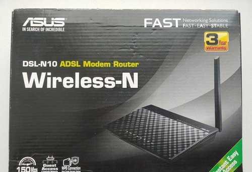 WiFi роутер asus DSL-N10