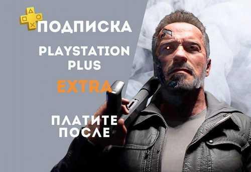 Подписка PS Plus Extra 12 месяцев Игры PS4 и PS5