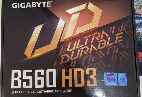 Материнская плата gigabyte b560 hd3