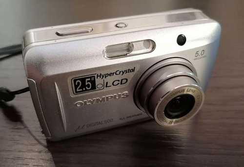 Компактный фотоаппарат Olympus Mju Digital 500