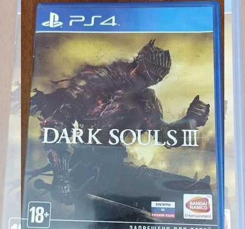 Dark souls 3 PS4 диск