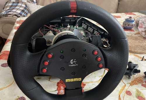 Руль logitech momo racing на з/ч