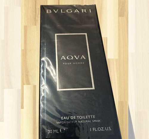 Bvlgari aqva 30 мл оригинал булгари аква