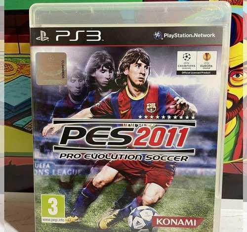 Pro Evolution Soccer 2011 PES 11 (Рус) Игра PS3