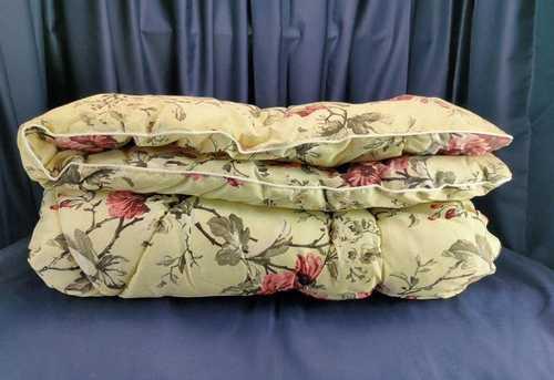 Одеяло холлофайбер 1.5 спальное толстое теплое зим