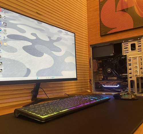Игровой пк GTX 1660ti   монитор 165 Гц 24 дюйма