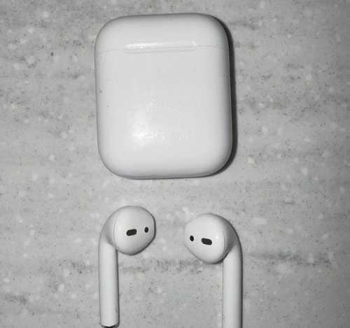 Беспроводные наушники apple airpods 2