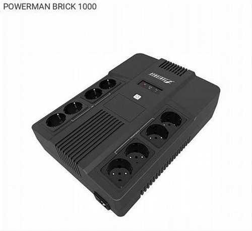 Ибп Powerman brick 1000VA, Brick, powerman brick 1