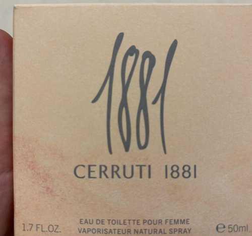 Прдам туалетную воду cerruti 1881