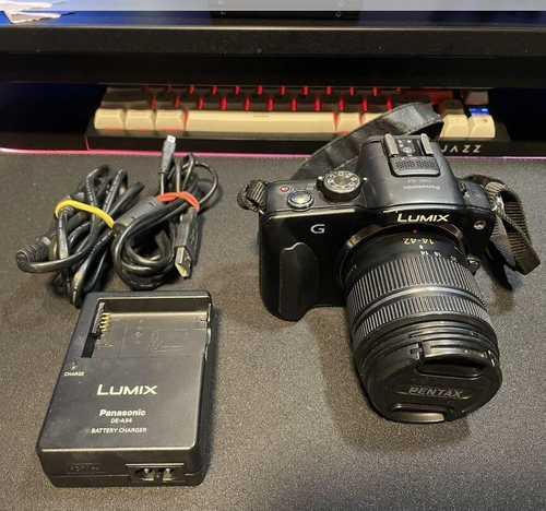 Panasonic Lumix DMC-G3 с объективом H-FS014042