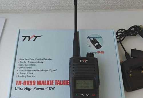 Рация TYT TH-UV99 iP68 10 Ватт (Type-C) новые