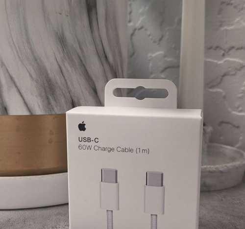 Кабель для iPhone с разъёмом USB-C/USB-C плетёный