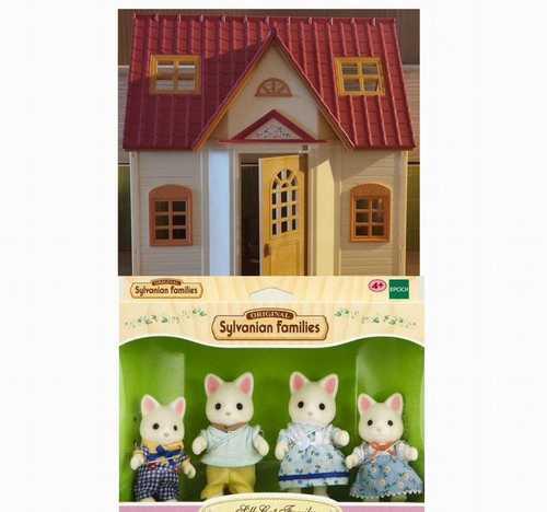 Семейство кошек Sylvanian Families