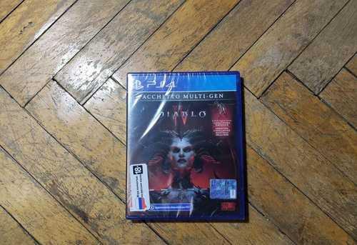 Игра на диске для PS4 PS5 Diablo 4 Новая