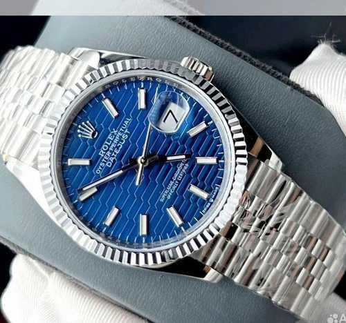 Часы Rolex 36mm Datejust blue