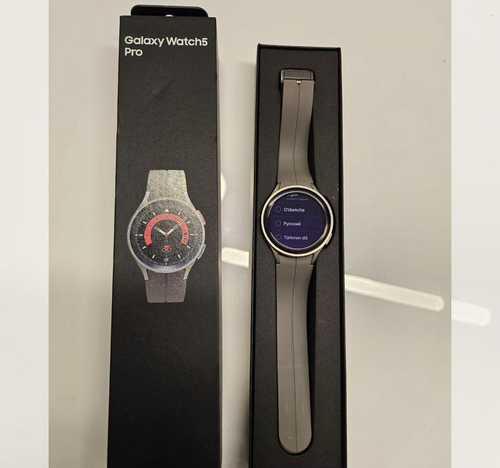 Часы samsung galaxy watch 5 pro