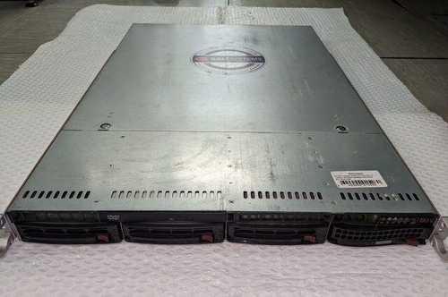 Сервер Supermicro sc815 X9DRI-LN4F+ (+64gb)