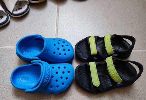 Детская обувь crocs сандали сабо