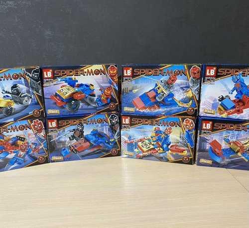 Lego человек паук