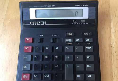 Калькулятор citizen SDC-580