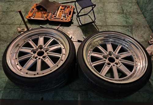 Диски r19 ssr mk3 Полки + резина 225/35r19