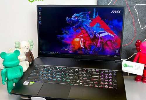 Ноутбук MSI 17" i5-10/16 озу/RTX 3060/IPS/144 Гц