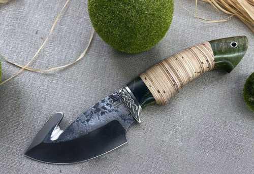 Нож "Скиннер с крючком №2", клинок сталь Х12мф, сл