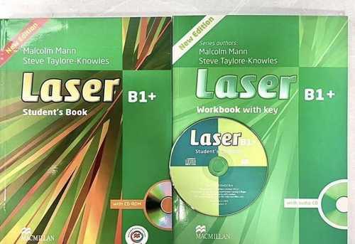 Английский Laser b1+ учебник, тетрадь и диск