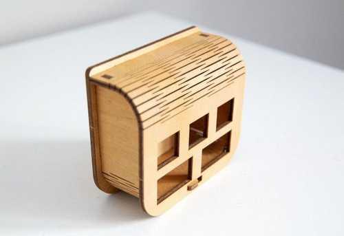 Деревянная коробка для товаров