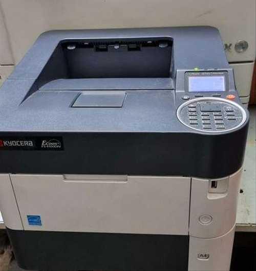 Принтер kyocera fs-4100dn печатает плохо, по зч