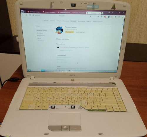 Ноутбук acer aspire 5720