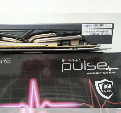 Видеокарта rx590 8gb sapphire pulse