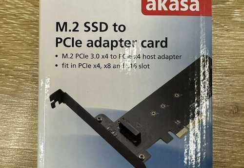 Переходник для диска ssd m2 to pci-e