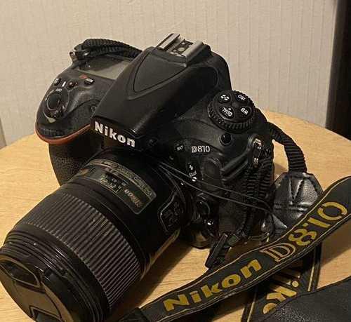 Фотоаппарат Nikon d810 + объектив Nikkor 60mm