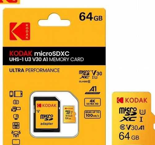 Карта Micro-sd Kodak