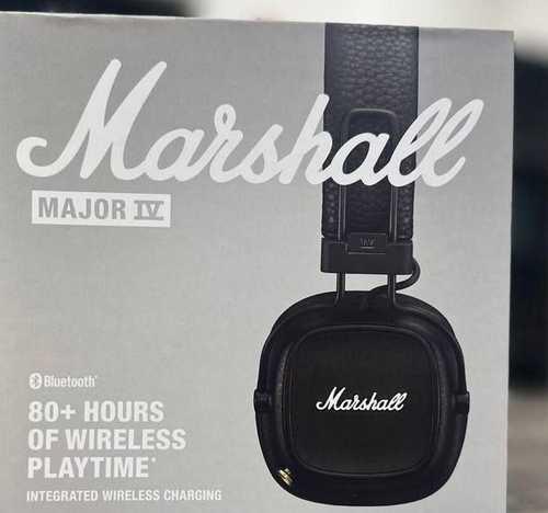 Наушники Marshall major 4 black Черные NEW ориг