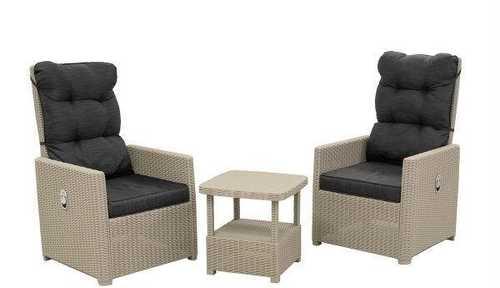 Комплект уличной мебели manchester SET 2, цвет сер