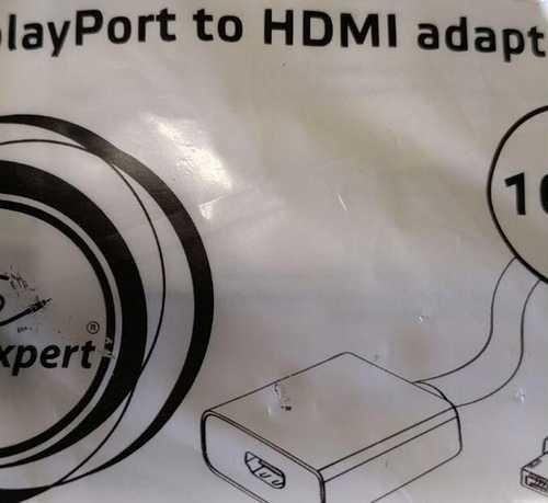 Кабель/Переходник hdmi DisplayPort to hdmi