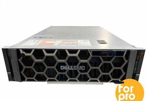 Сервер dell R940 8SFF 4x6162Plat 1536GB, H730p