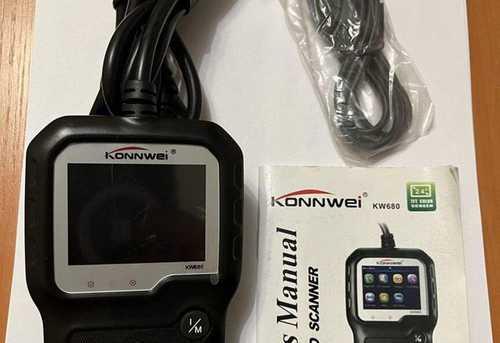 Автосканер Konnwei kw680