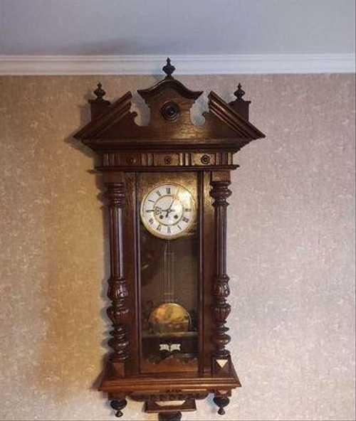 Часы настенные gustav becker 1898 года