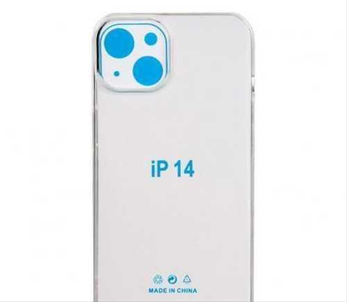 Чехол Krutoff Clear Case для Apple iPhone 14 прозр