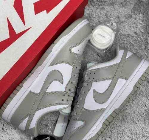 Кроссовки Nike Dunk Low White Grey 36-45