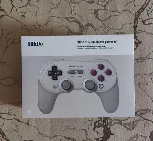 Геймпад 8BitDo SN30 Pro Plus Bluetooth