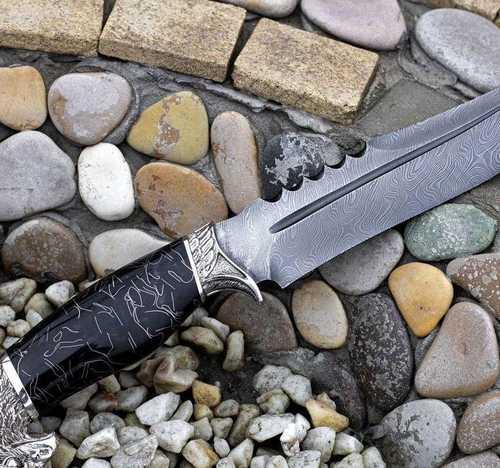 Нож Орлан из Дамаска н18.24