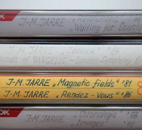 Jean Michel Jarre аудиокассеты