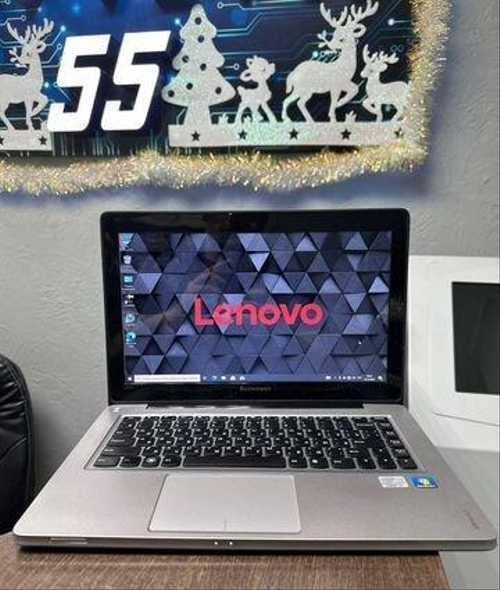 13,3" Lenovo U310 i3 / 8Гб / SSD 480 / новый акб