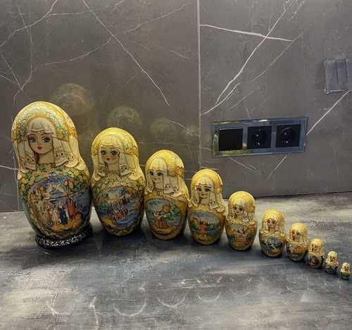 Матрешки ручная роспись